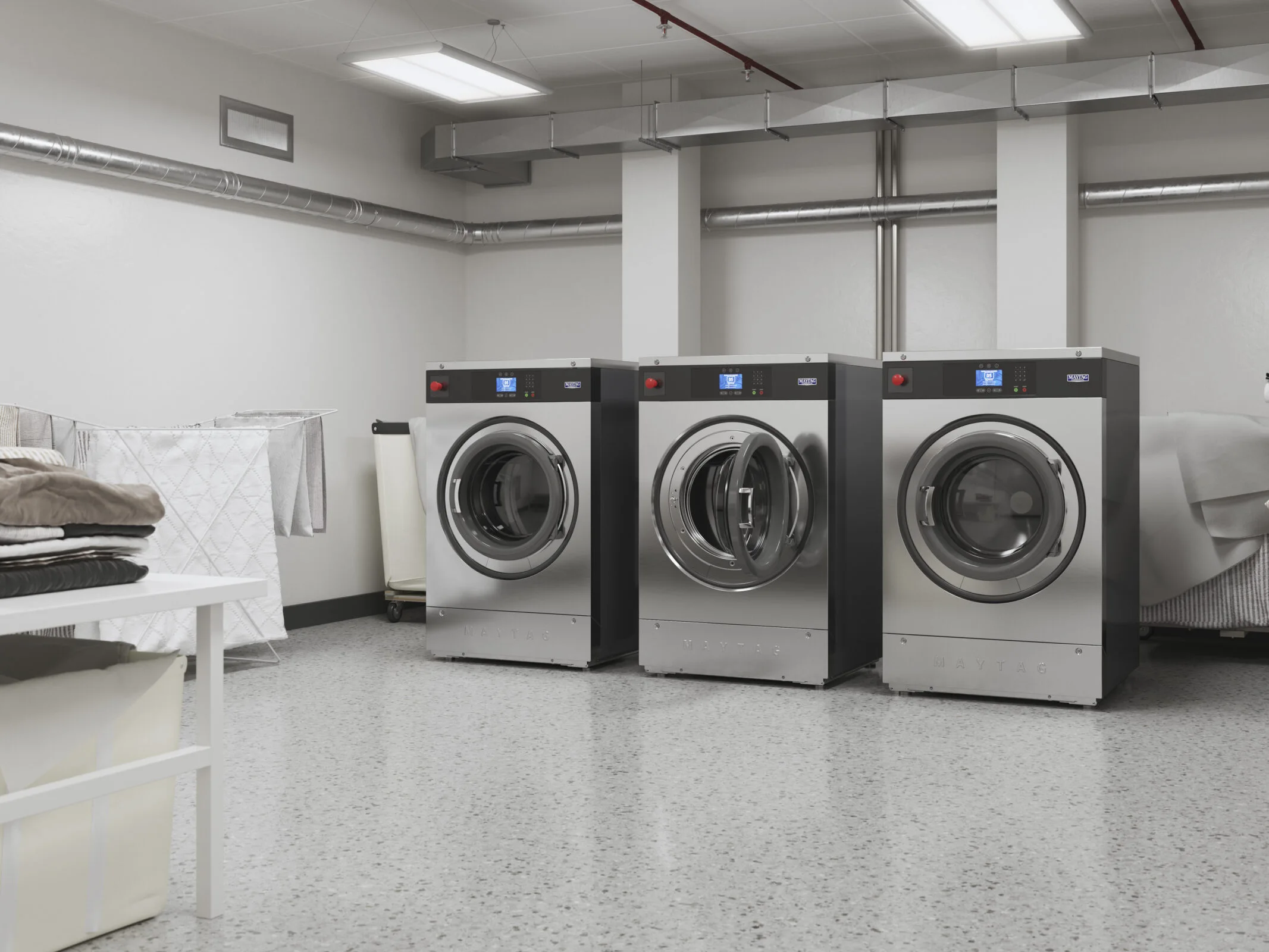 Industrial Washing Machines Dependable Laundry Solutions
